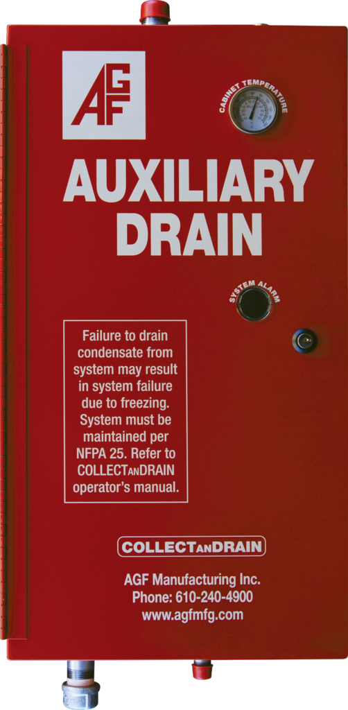 Self-Maintaining Auxiliary Drain from AGF | AGF Manufacturing