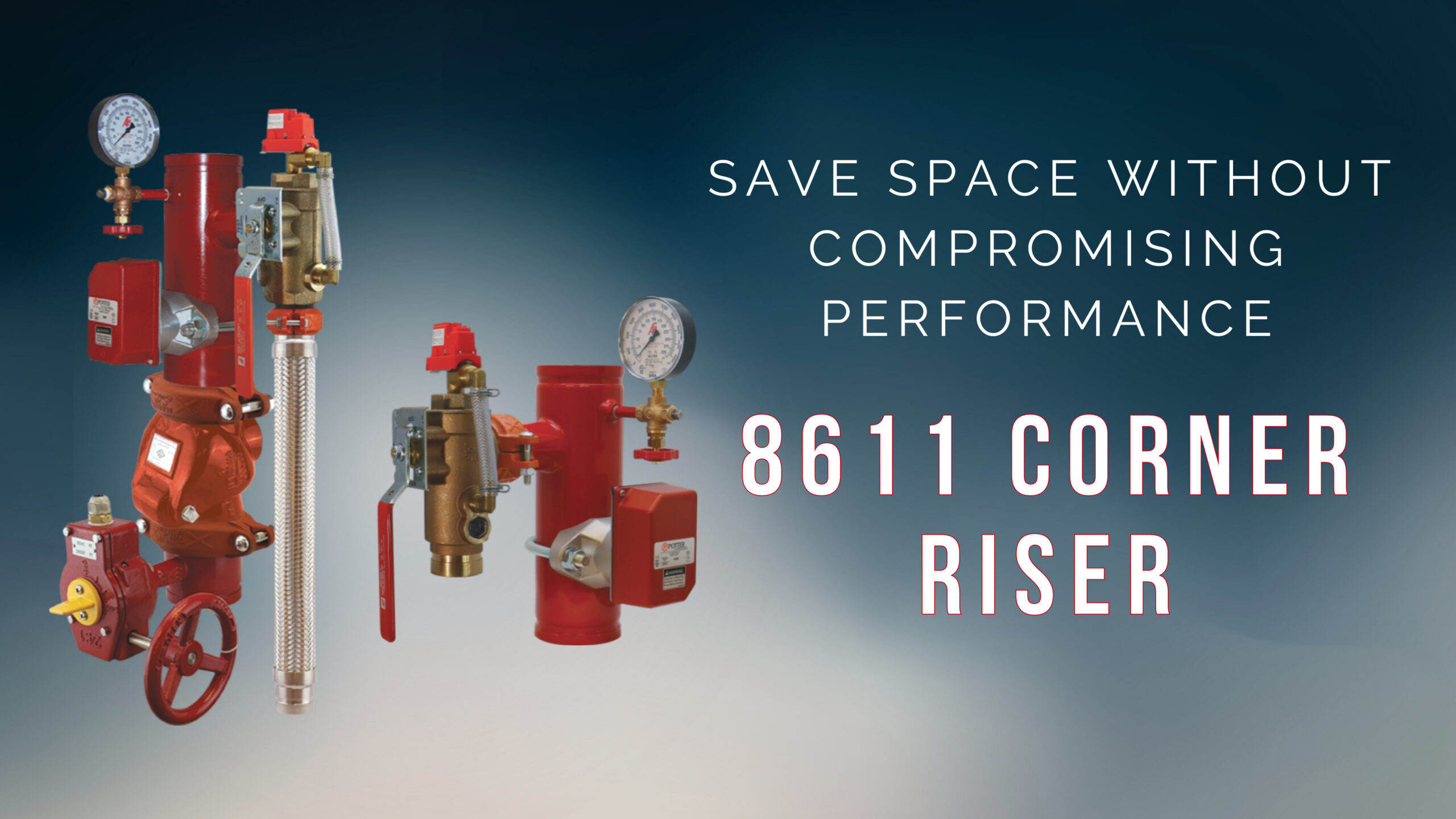 Save Space - AGF 8611 Corner Riser